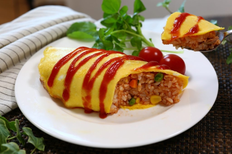 Omu Rice (オムライス): Japanese Omelette Rice | The Chef Dojo